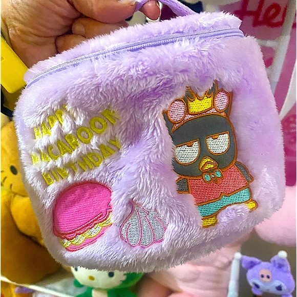 Sanrio | Bags | Bad Badtz Maru Fluffy Makeup Bag | Poshmark